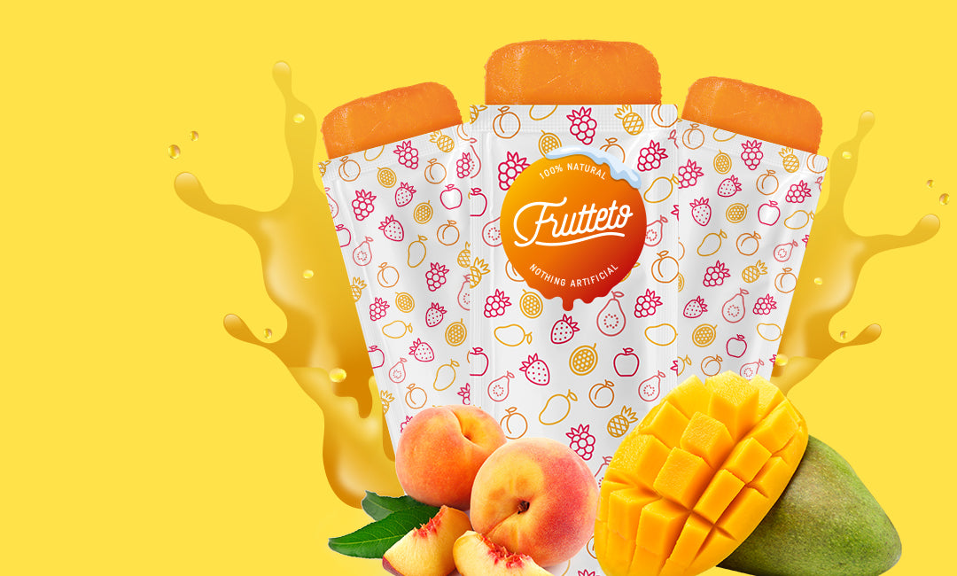 Ice Lolly Fruit Popsicles | Frutteto Kids | Mother Nurture | 100% Fruit